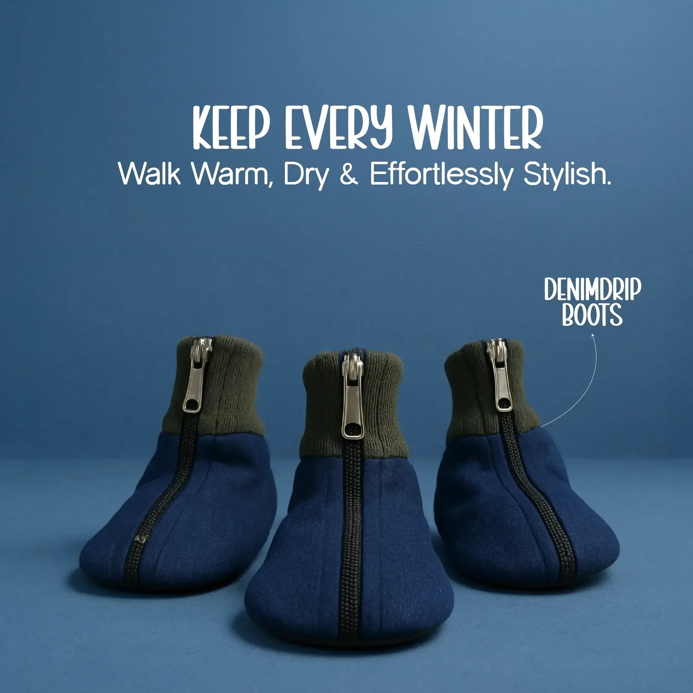 Buy DenimDrip Boots for Dogs | Tilting Heads
